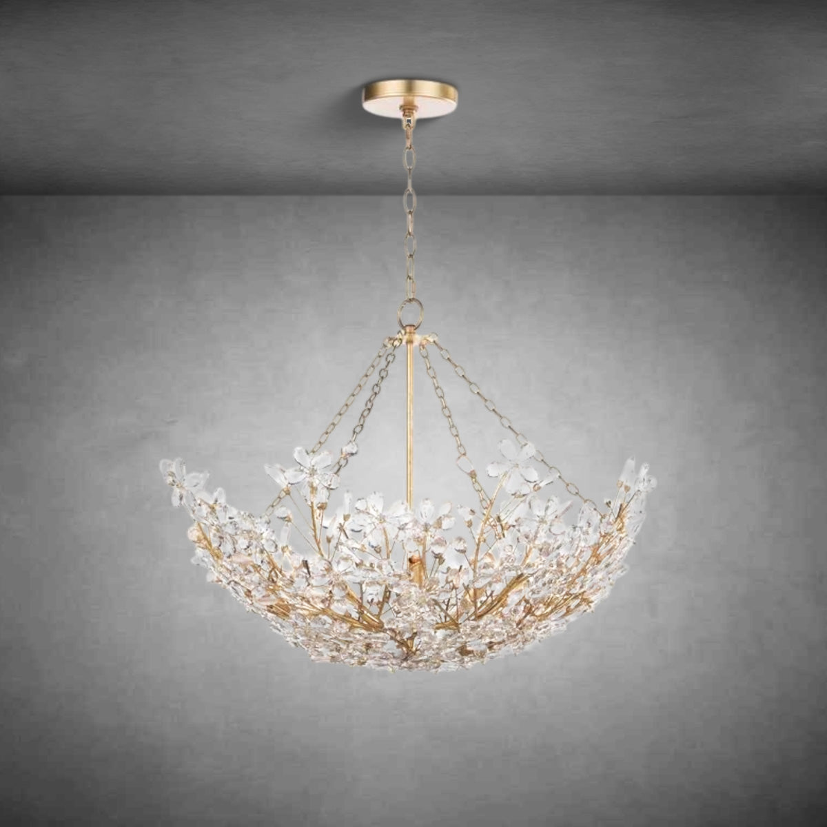 Cherish 12 Lights Round Chandelier